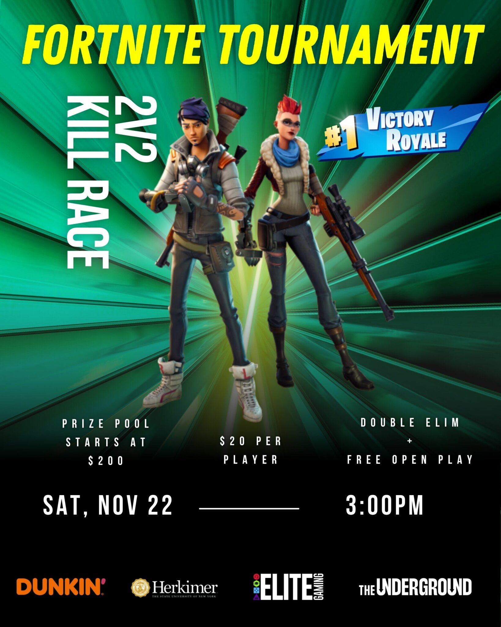 2v2 Fortnite Kill Race - Elite Gaming